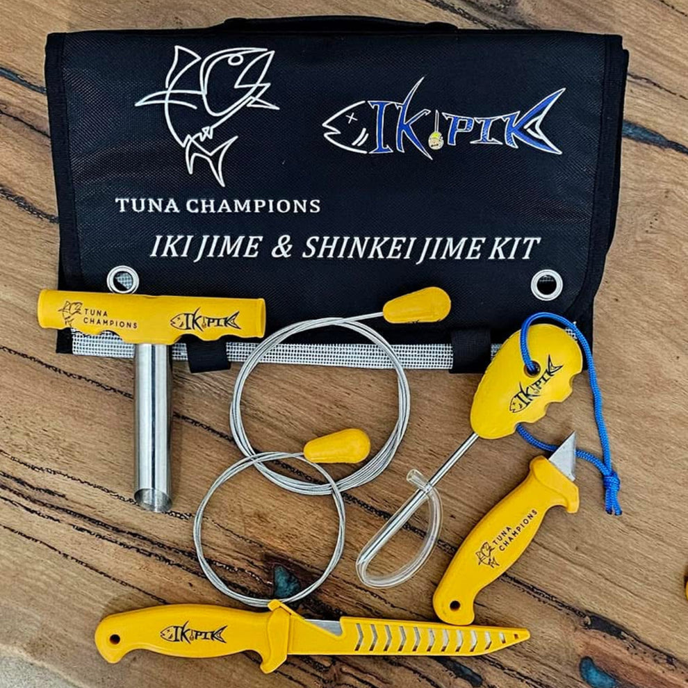 Tuna Champions Iki Jime Kit & Shinkei Jime Kit by IkiPik | Dan Govier Fishing New Zealand – Dan ...